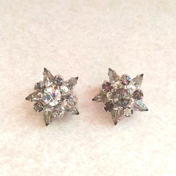Jewelry | Vintage Pair Rhinestone Pins | Poshmark